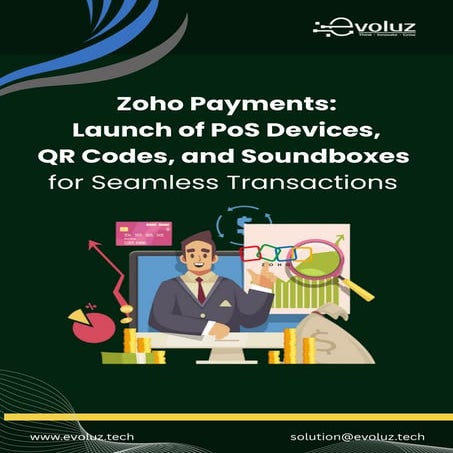 Zoho Payments Launch of PoS Devices, QR Codes, and Soundboxes for ...