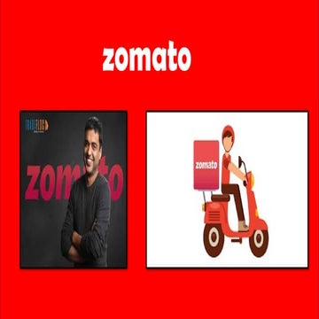 Zomato Presentation And all information. | PPTX