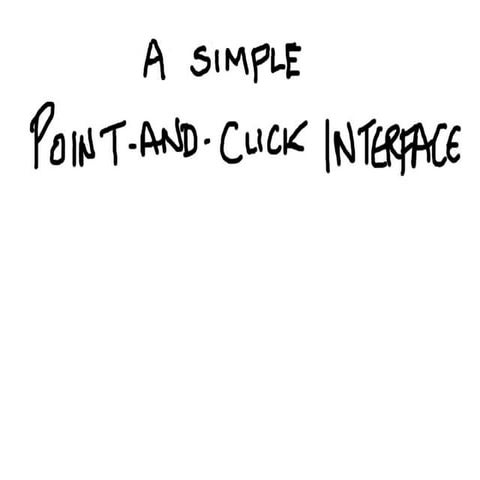 A simple point and click interface | PDF