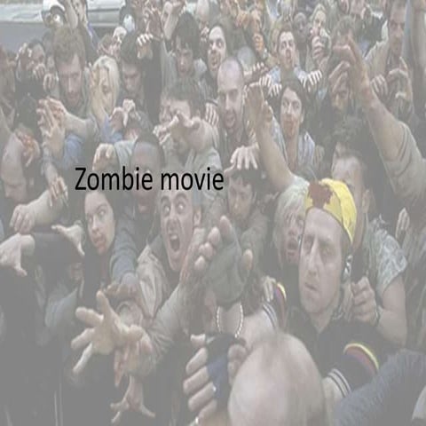 Zombie pitch presentation | PPTX