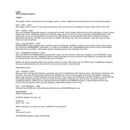 Zombie season | DOCX