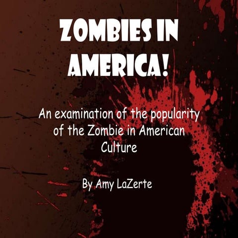 Zombies in America! | PPTX