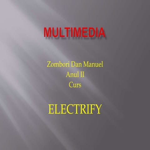 Zombori dan manuel Multimedia | PPTX