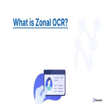 What is Zonal OCR? | PPT