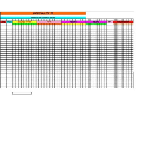 Zonal progress of work | XLS