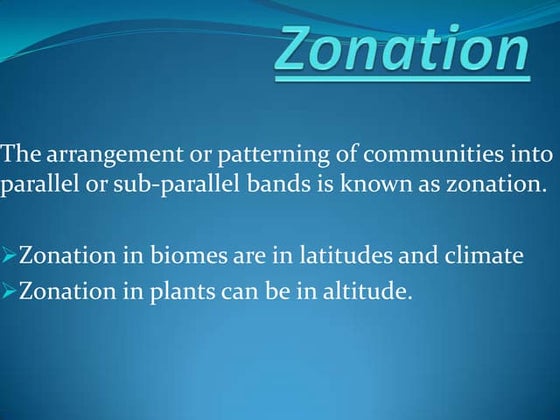 Zonation in the ocean powerpoint | PPT