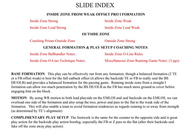 Spin Offense Playbook | PPT