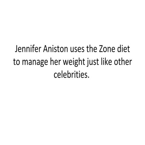 Zone diet and weight loss | PPT