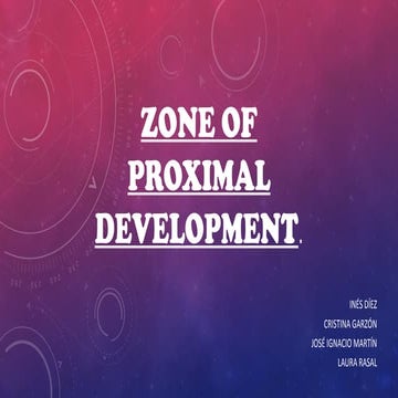 Zone of proximal development | PPT