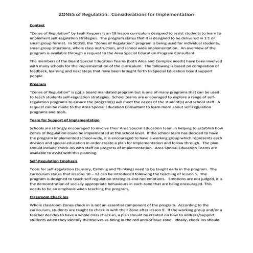 Zones+of+regulation+guide+for+school+wide+implementation[1] | PDF