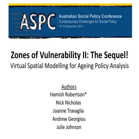 Zones of vulnerability II | PPT