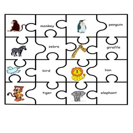 puzzle 01 | PDF | Zoos & Aquariums | Attractions