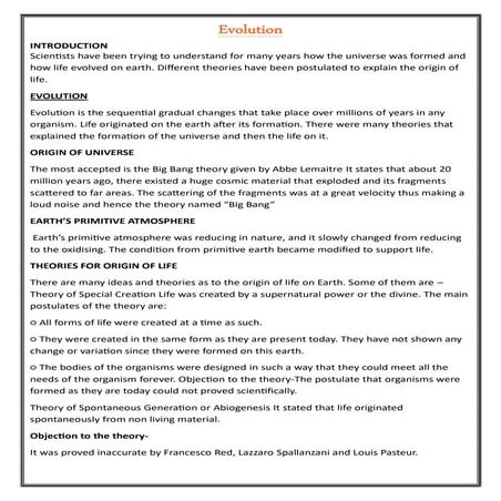 Origin of life | PPTX