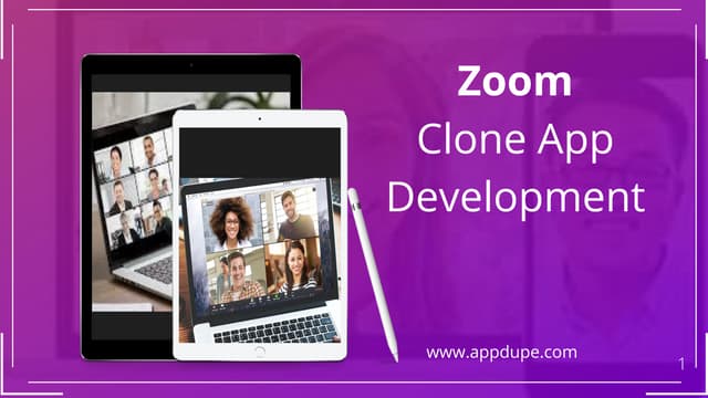 Highly scalable web conferencing app | PPT Highly scalable web conferencing app | PPT