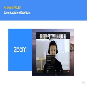 Zoom Audience Reactions | PPT
