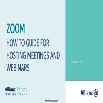Zoom how to guides | PDF | Web Conferencing | Computer Software and ...