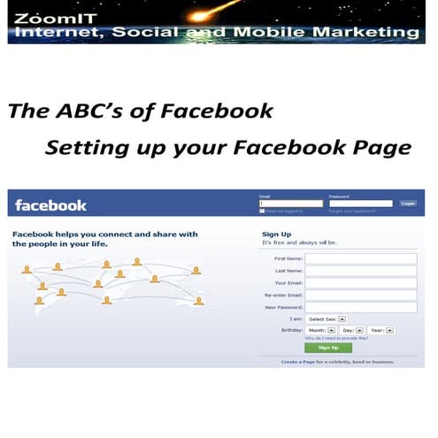 Facebook Tutorial For Beginner's | PPTX