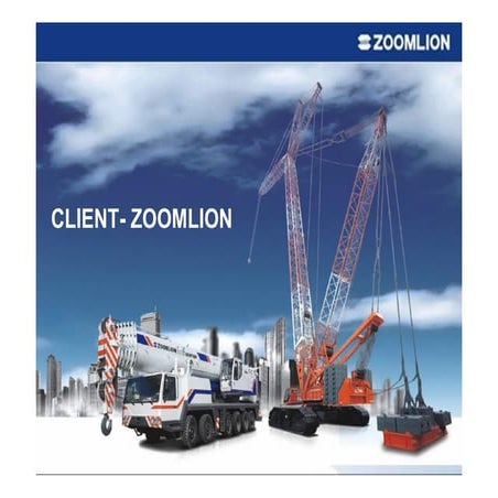 Zoomlion Crane intro | PDF