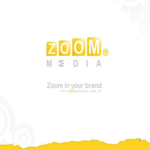Zoom media credentials 2012 | PPTX