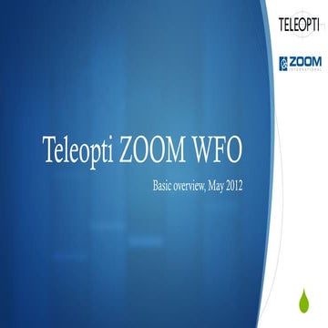 ZOOM International Overview | PPTX