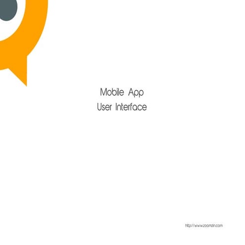 Mobile App User Interface Samples | PDF