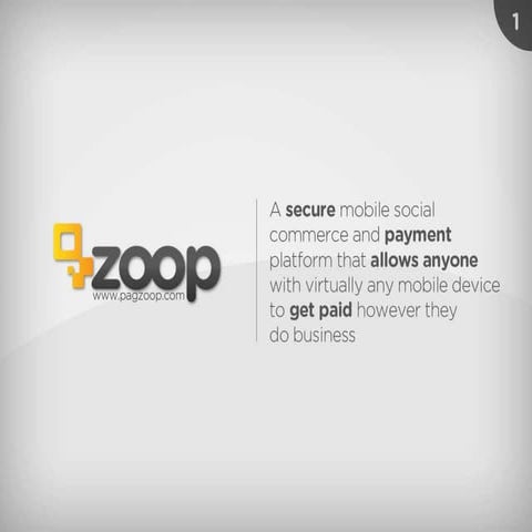 Zoop deck-startupi con | PPT