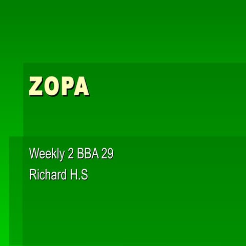 Zopa BBA 29 | PPT