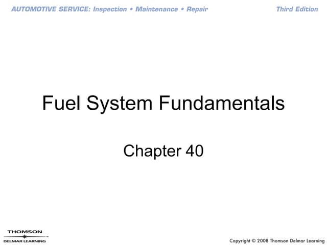 Fuel feed system in petrol engine ppt | PPTX | Automotive Industry ...