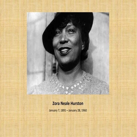 Zora Neale Hurston | PPT