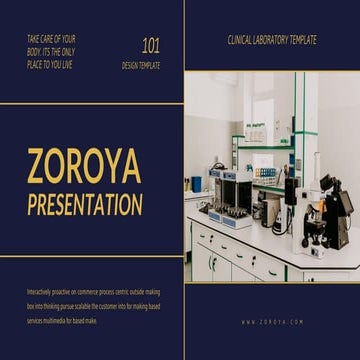 Zoroya Presentation : Dark Color Version | PPT