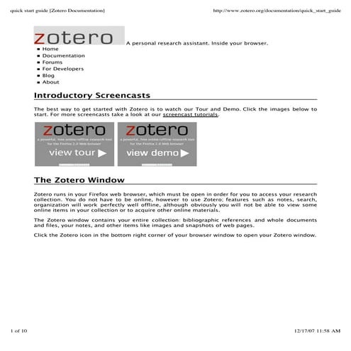 Zotero | PDF