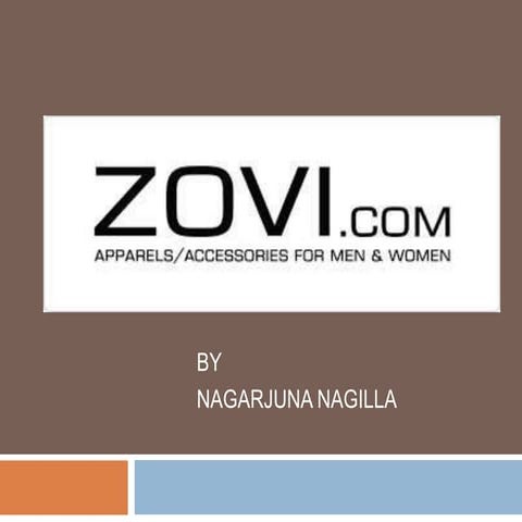 A presentation on Zovi.com