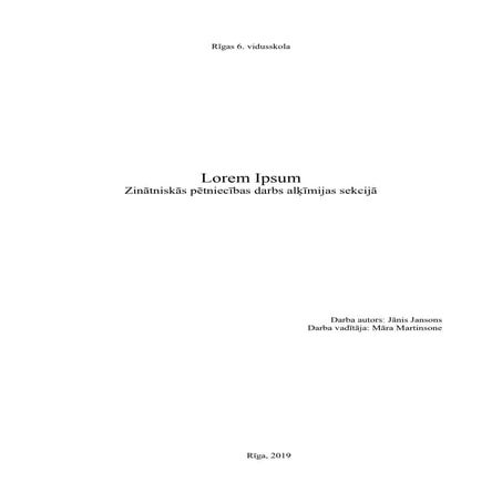 Noformēta ZPD paraugs | PDF