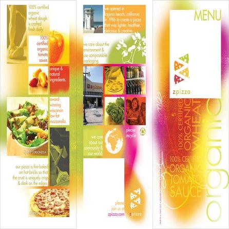 zpizza Menu | PDF