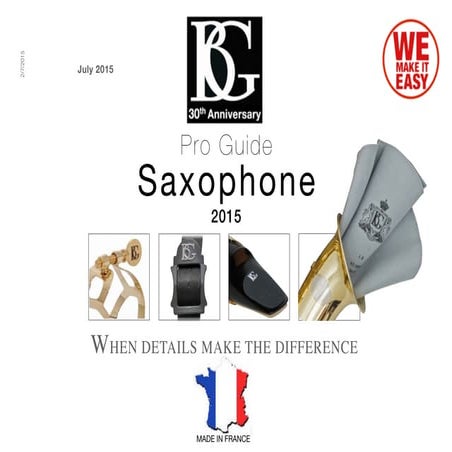 PROGUIDE saxophone_7_2015 | PPT
