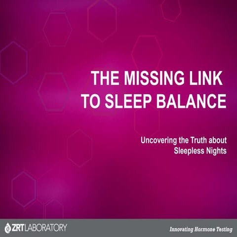 Uncovering the Truth about Sleepless Nights | PPT