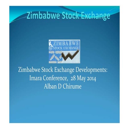 Zimbabwe Stock Exchange Benefits | PDF