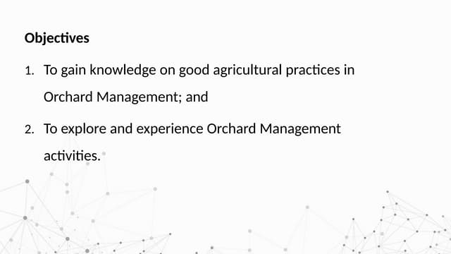 PLANTING SYSTEM OF LAYOUT ORCHARD pptx | PPTX