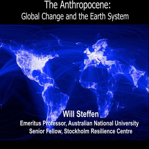 The Anthropocene: Global Change and the Earth System | PDF ...
