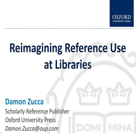 The reference section | PPT