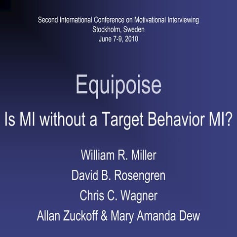 Zuckoff icmi equipoise_symposium | PPTX