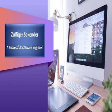 Zulfiqer Sekender Piscataway Nj - A Successful Software Engineer | PPTX