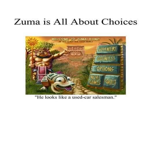 Zuma Warrior Princess! | PDF