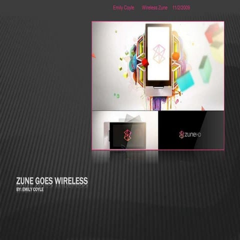 Zune Presentation | PPT