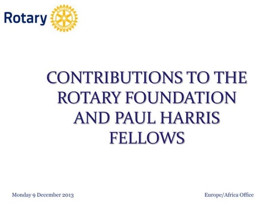 How To Promote Your Rotary Club | PPT