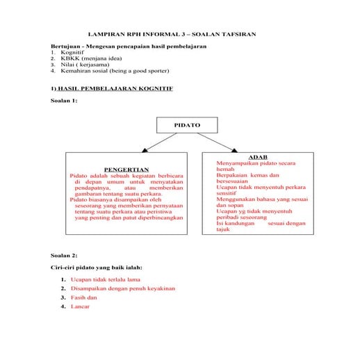 RPH informal lampiran 1- nota guru | DOC