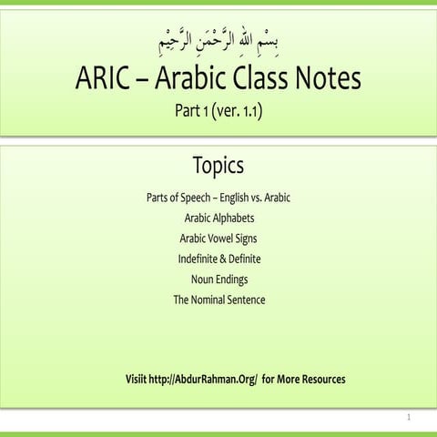 The arabic-alphabet with examples | PDF