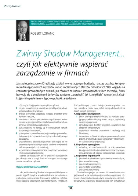 Transformacja firm opartych na wiedzy | PPT