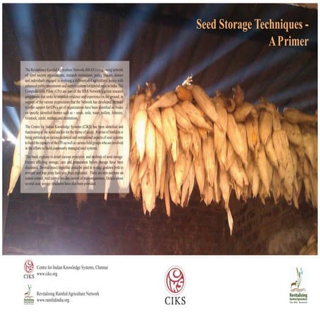 Seed Storage Techniques: A Primer | PPT