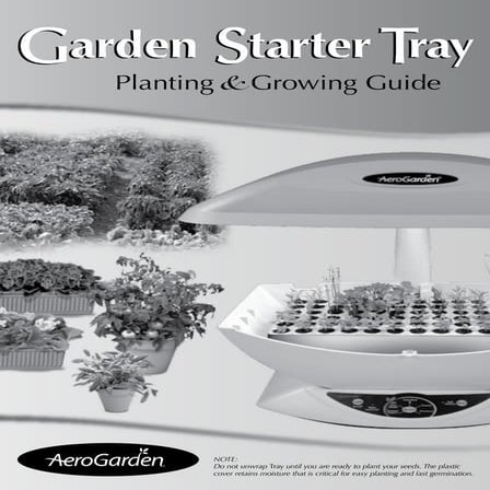 Garden Starter Tray: Planting & Growing Guide | PDF